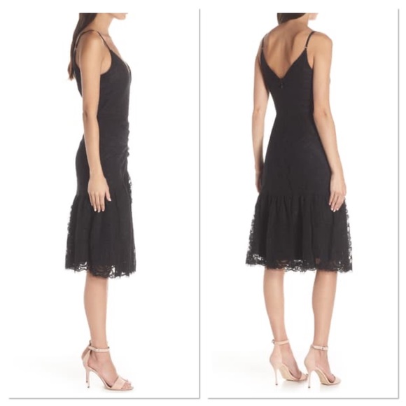 Harlyn | Dresses | Harlyn Ruched Front Lace Dress | Poshmark